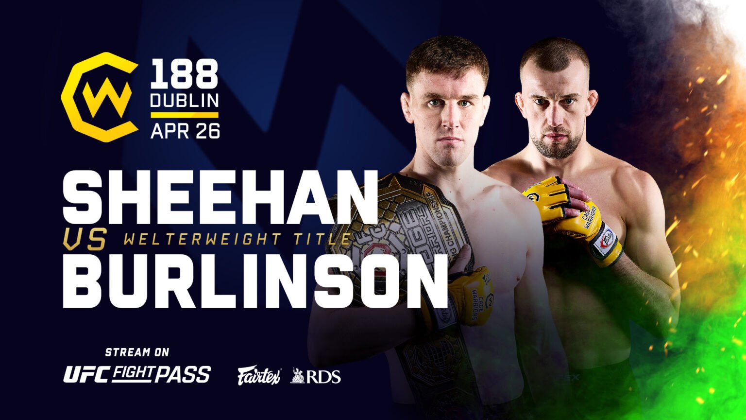 How To Watch Cage Warriors 188: Dublin – Final Card & Broadcast Times ...