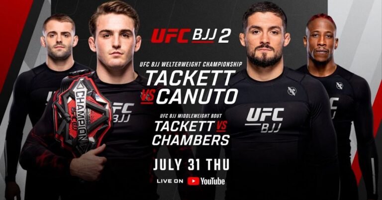 UFC BJJ 2 Live Stream: Watch Andrew Tackett vs. Renato Canuto & More ...