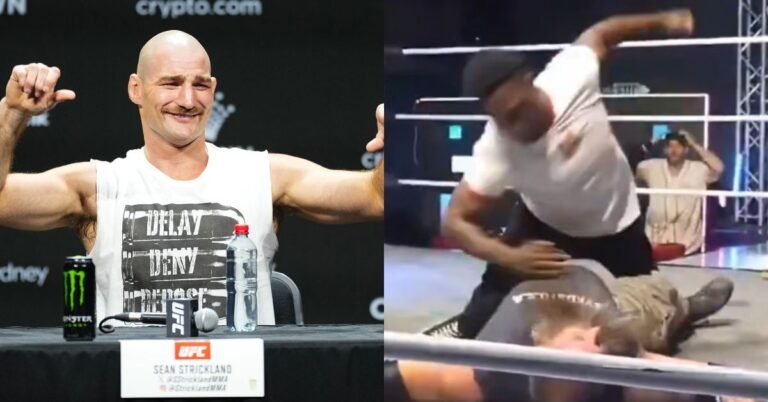 Sean Strickland Defends Raja Jackson After Brutal Attack on Wrestler ...