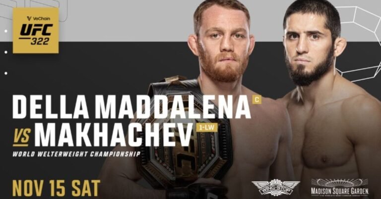 UFC 322 Preview: Della Maddalena vs. Makhachev & Shevchenko vs. Zhang ...