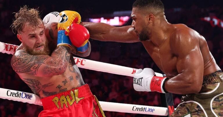 Anthony Joshua vs Jake Paul Result: Former Champion Wins by Sixth-Round ...
