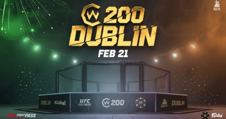 CW 200 Dublin: How to Watch, Start Times, and Full Fight Card for the ...